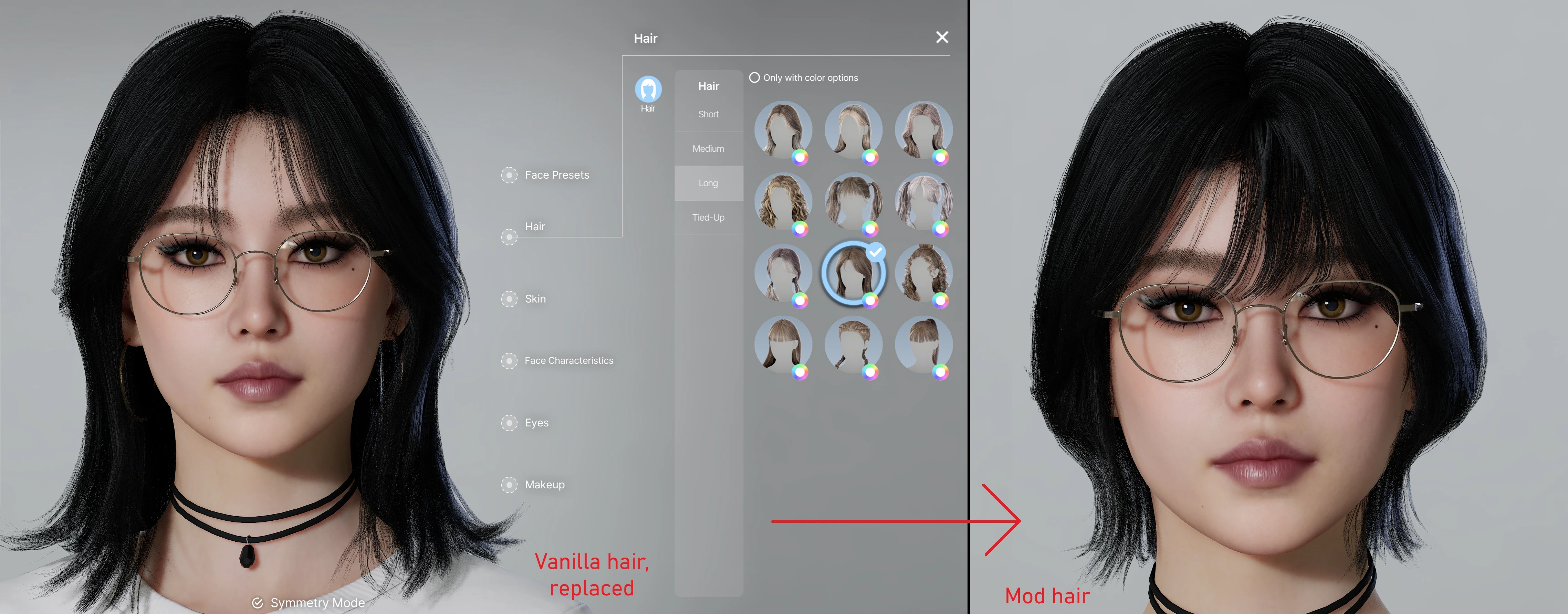 Neo Wolfcut - hair replacement